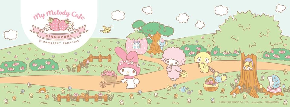 My Melody Café Singapore To Open On 7 June With A 'Berry' Big Blast!