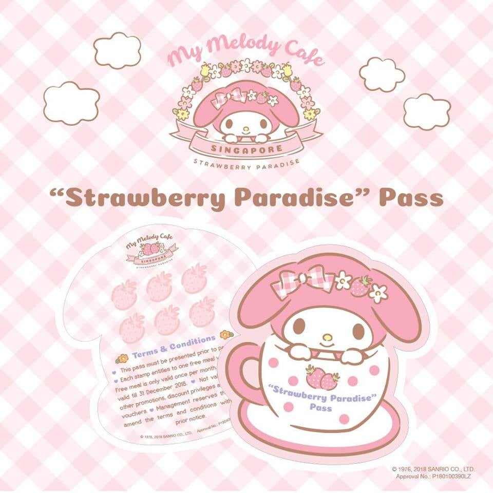 My Melody Café Singapore To Open On 7 June With A 'Berry' Big Blast!