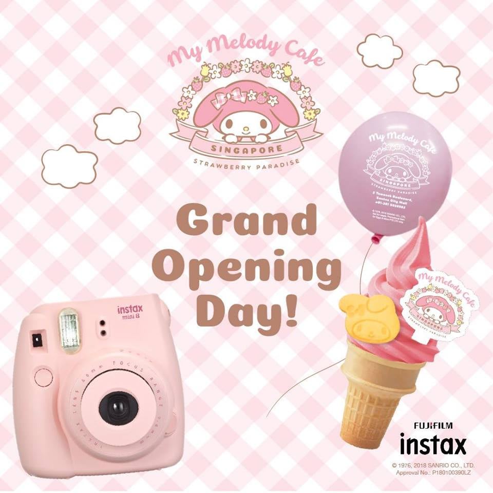 My Melody Café Singapore To Open On 7 June With A 'Berry' Big Blast!
