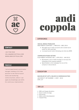 With Canva You Can Construct The Perfect Resume Template With Half The 