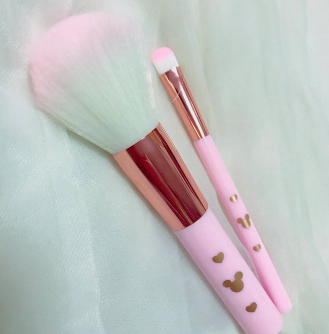 These $2 Rose Gold & Pink Mickey Mouse Brushes Are Super Cute
