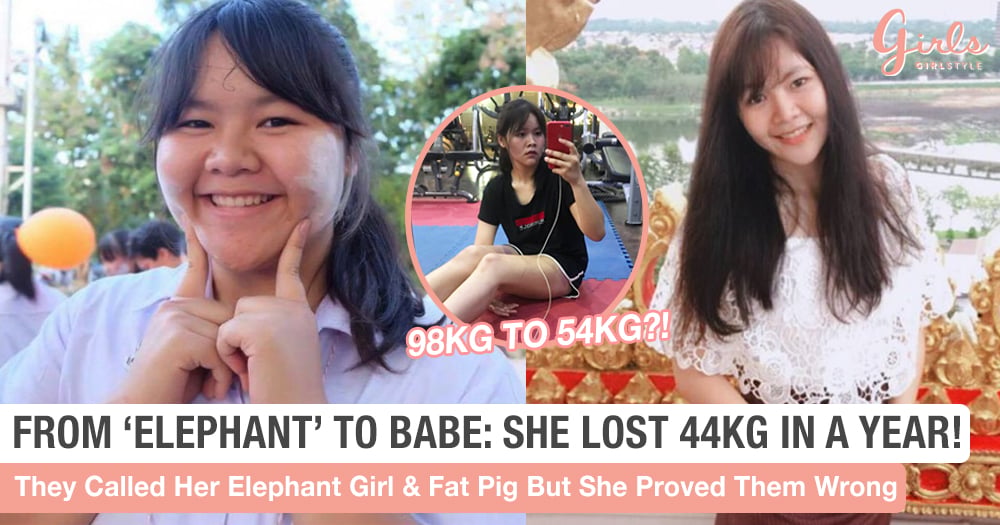 This Thai Girl Lost 44KG In 1 Year And Stunned Everyone! #INSPIRATION