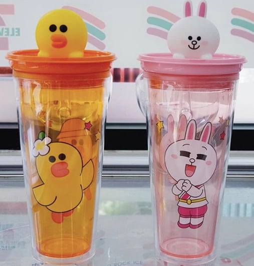 OMG~ These LINE Friends X 7-Eleven Dome Cups Make Me Wanna Fly To ...
