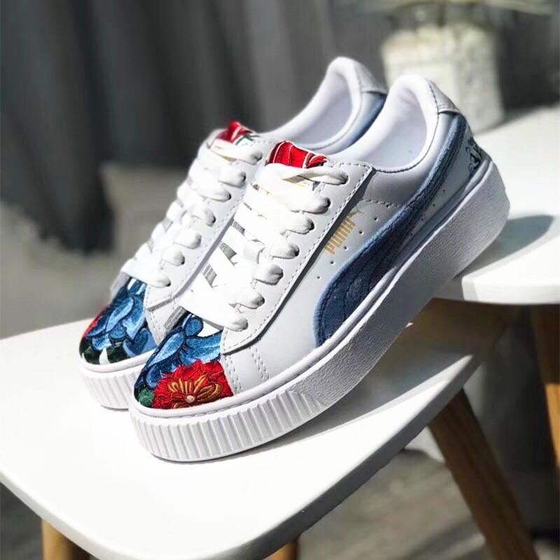 These Embroidered Floral Puma Shoes Are The Prettiest Shoes We've Ever Seen