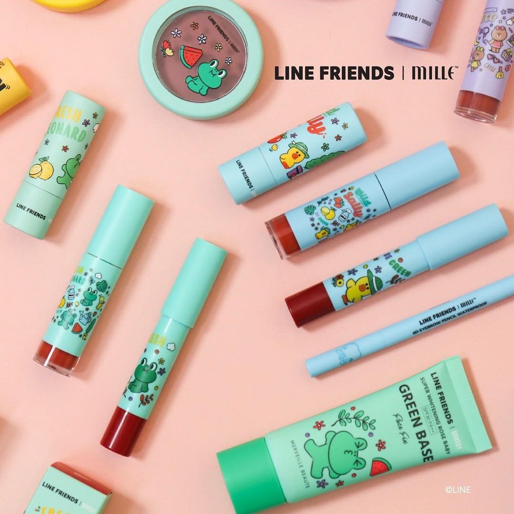 Line Friends x Mille Beaute: Spot Your Fav Line Friends Character Here