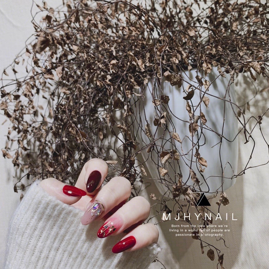 10 Gorgeous Red Nail Art Ideas To Inspire you This Chinese New Year