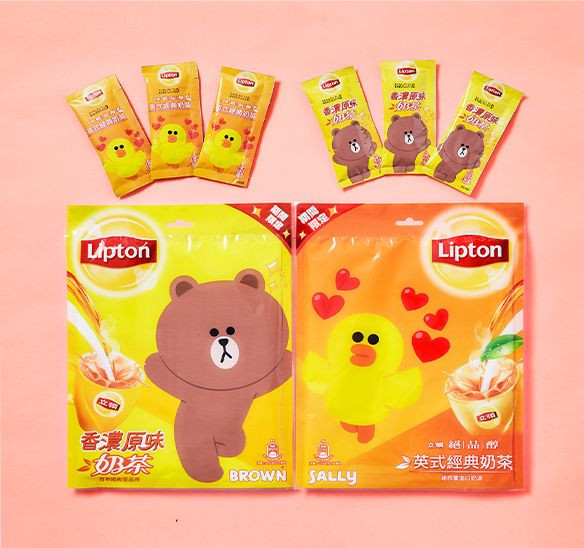 Lipton & Line Friends Shows Us How Drinking Tea Can Be Cute Too With ...