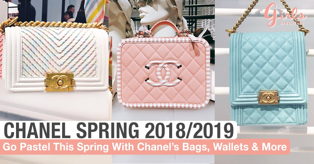 Chanel's Spring-Summer 2019 Pre-Collection Features Pretty Pastel ...