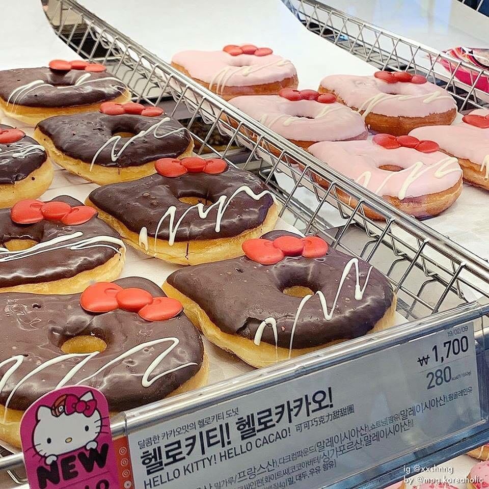 These Hello Kitty Doughnuts From Korea's Dunkin Donuts Are The Reasons ...