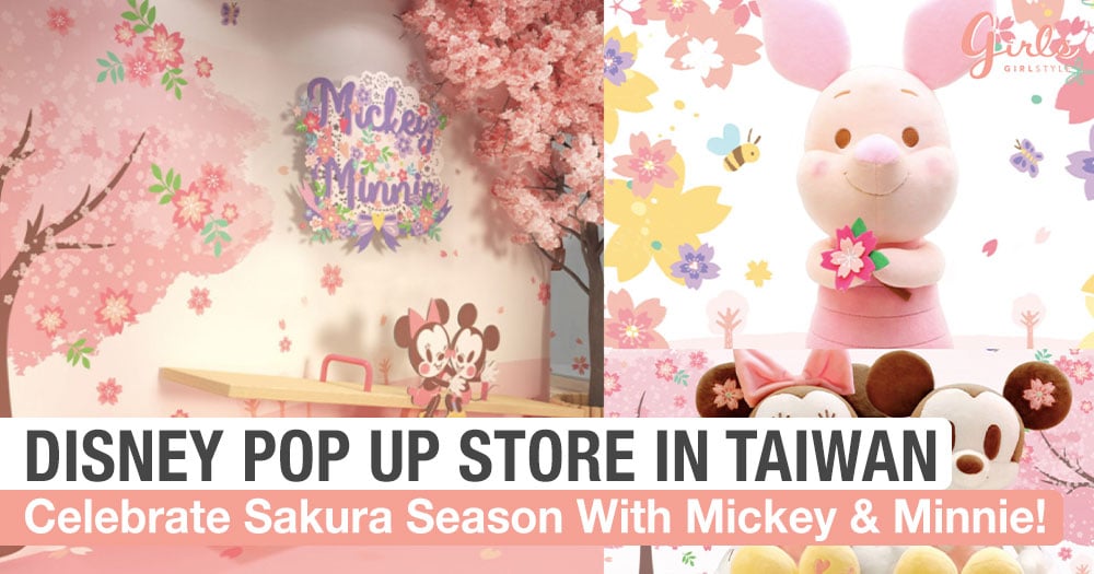 Celebrate Sakura Season With Mickey And Minnie Mouse In This Disney Pop ...