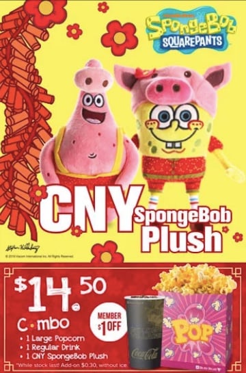 Usher In Year Of The Pig With Spongebob Squarepants & Patrick This CNY