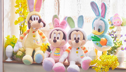 The Cutest Disney Easter Bunnies Feat. Mickey Mouse, Donald Duck And More!