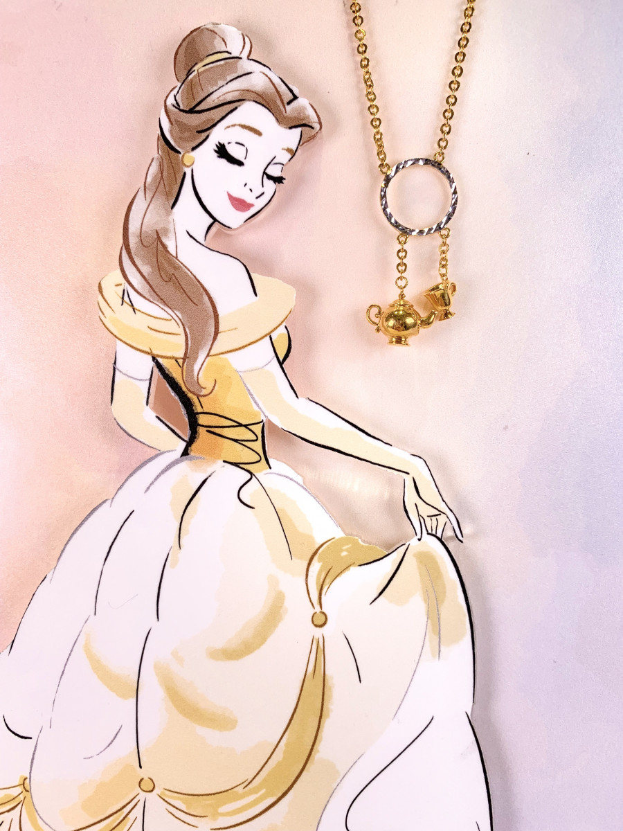 This 916 Gold Disney Princess Necklace Can Be Yours If You Take This ...