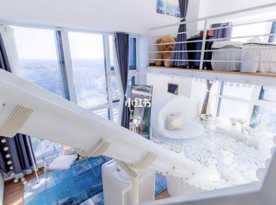 Live Out Your Mermaid Fantasy In This Stunning Loft