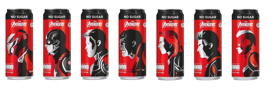 Collect All 7 Limited Edition Marvel's Avengers Coca Cola Cans @ $14.90 ...
