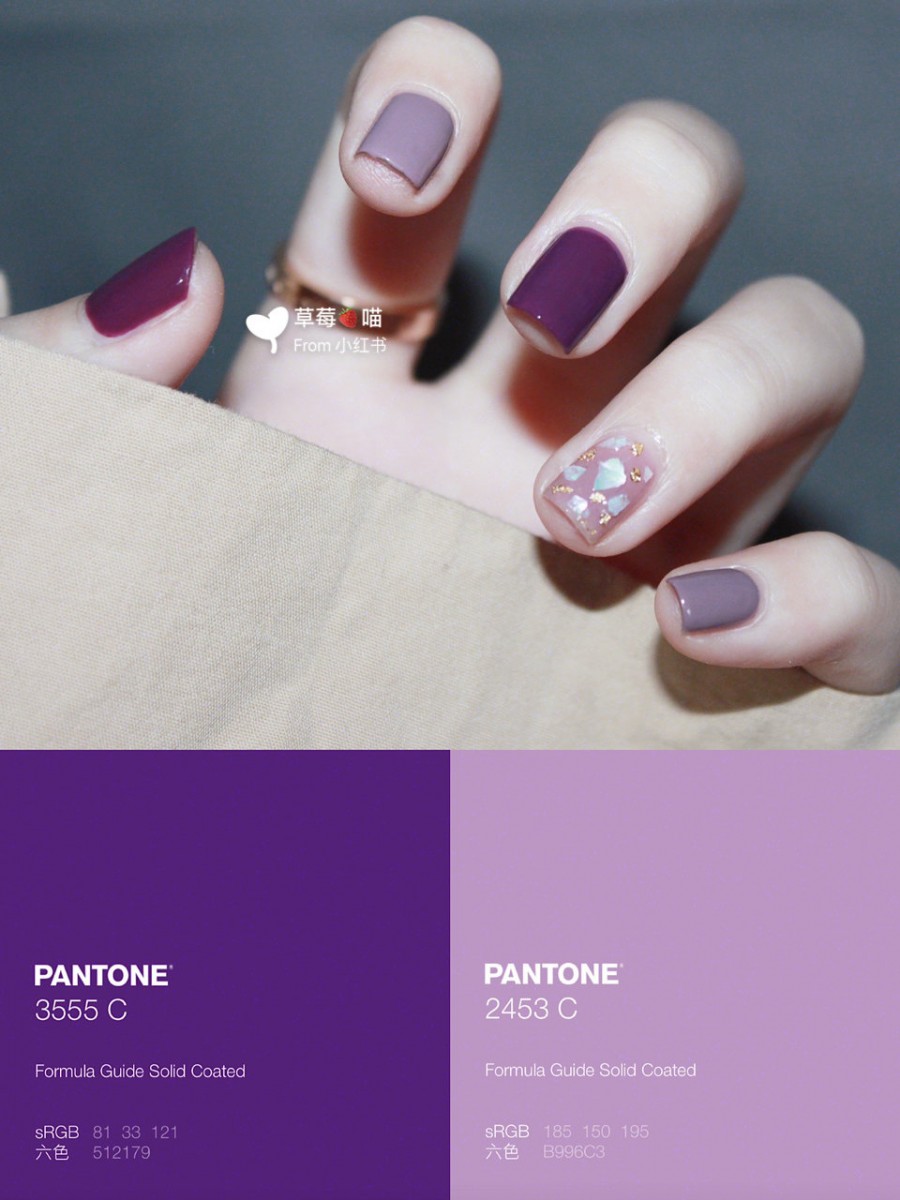 We're Living For These 20 Stunning Purple Nail Designs Inspired By ...