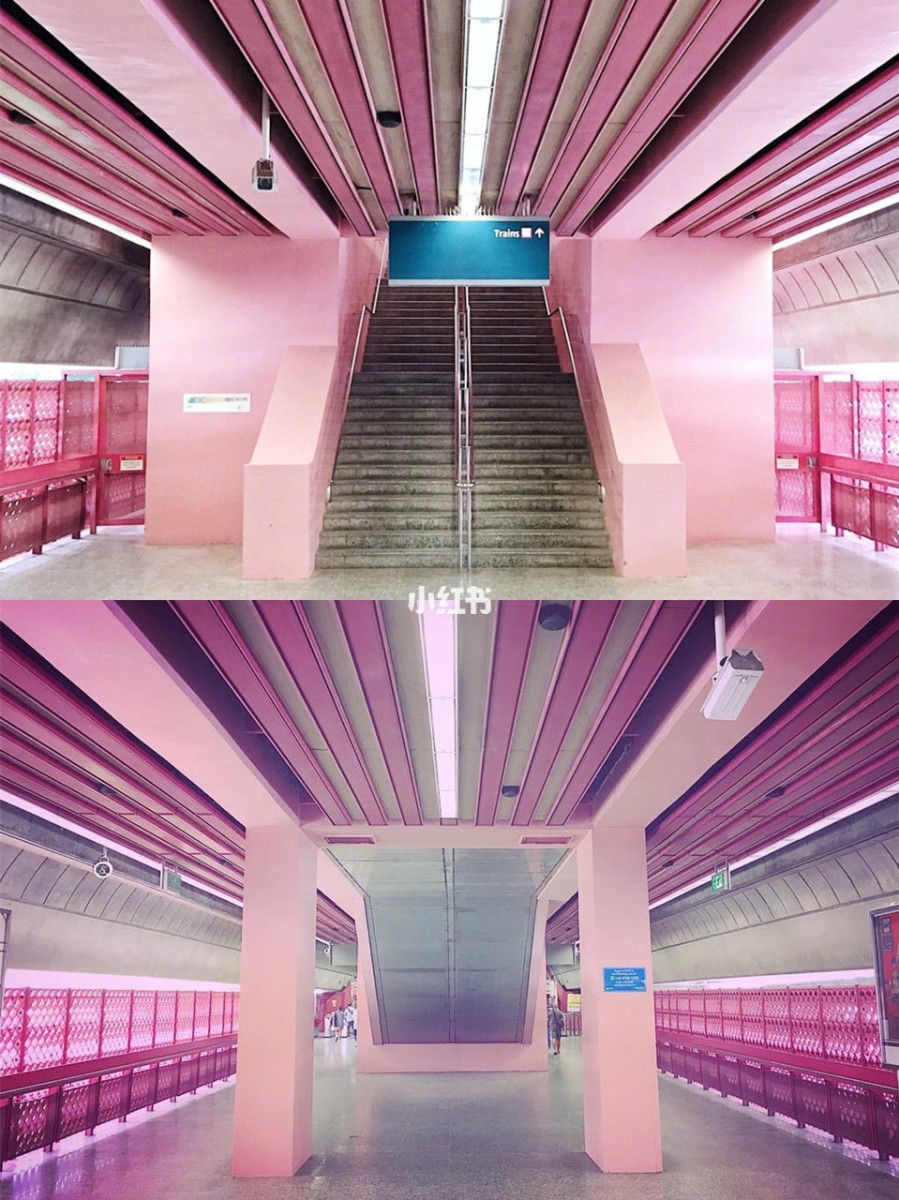 Every Girl Who Loves Pink Needs To Visit This Cute MRT Station In Singapore