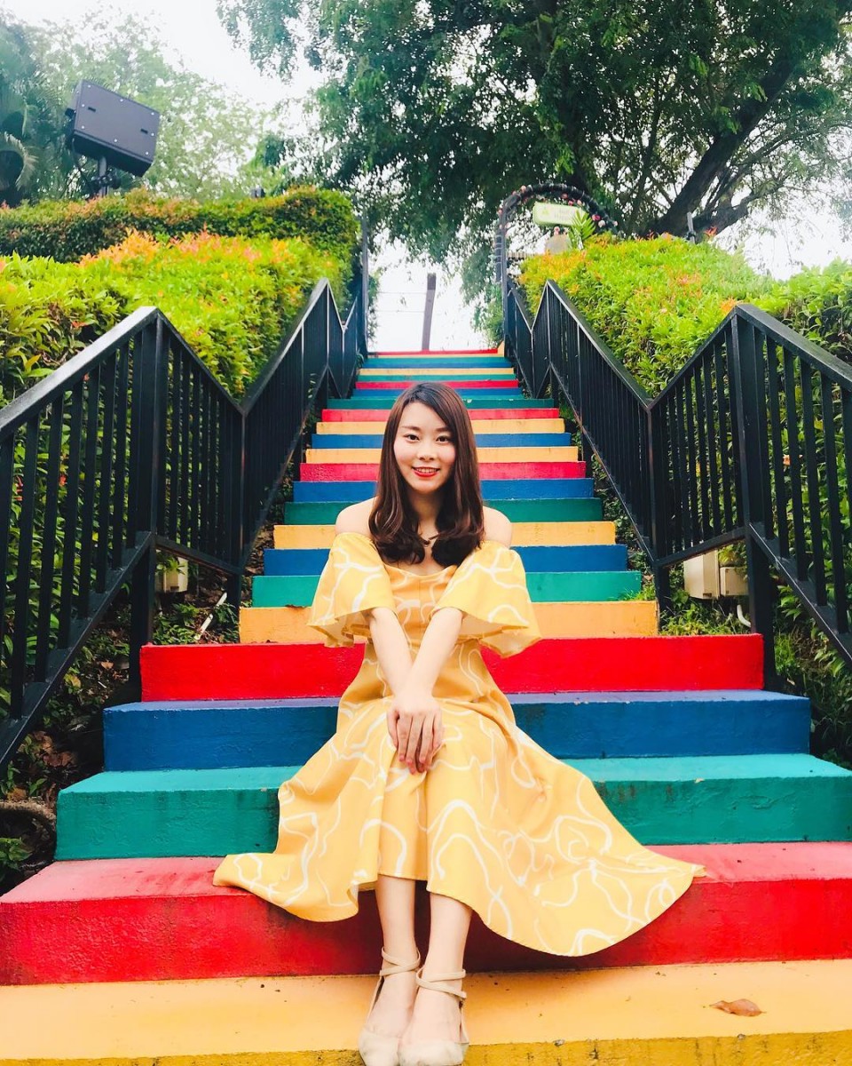This Rainbow Stairway In Singapore Will Lead You To The Secret Bell Of ...
