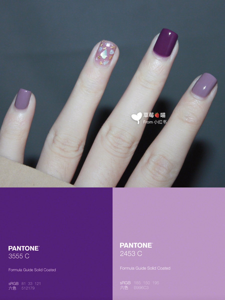 We're Living For These 20 Stunning Purple Nail Designs Inspired By ...
