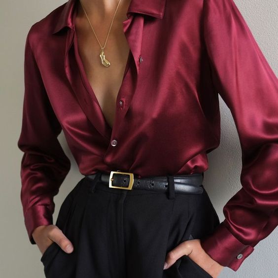 8 Satin Outfits For Ladies Who Always Don't Know What To Wear Every Morning