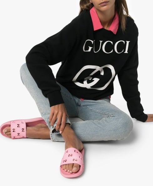 Gucci Launches The Most Luxurious Sliders Ever In Pink Just For Summer