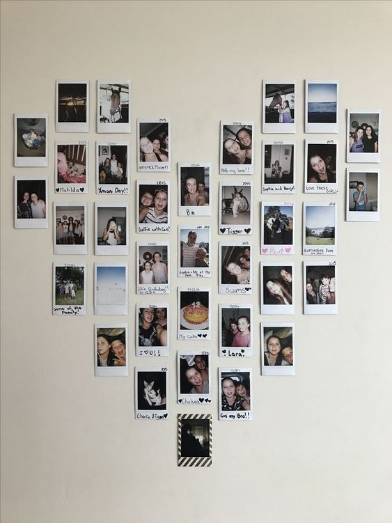 5 Creative Ideas To DIY Your Room With All The Polaroid Prints You Have ...