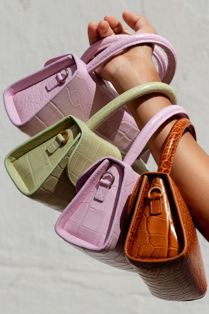 BY FAR Releases Summer Collection Featuring Their Croco Bags In Shades ...