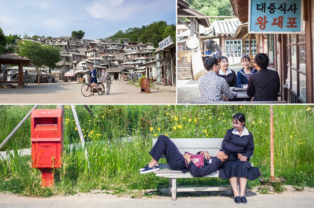 Back To The 80s At Suncheon Drama Film Set