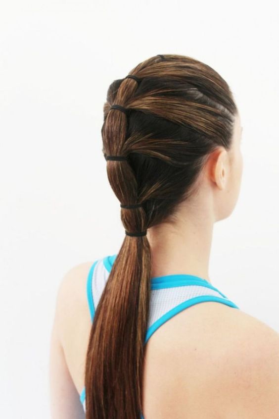 Workout Hairstyles For The Gym To Work And Play
