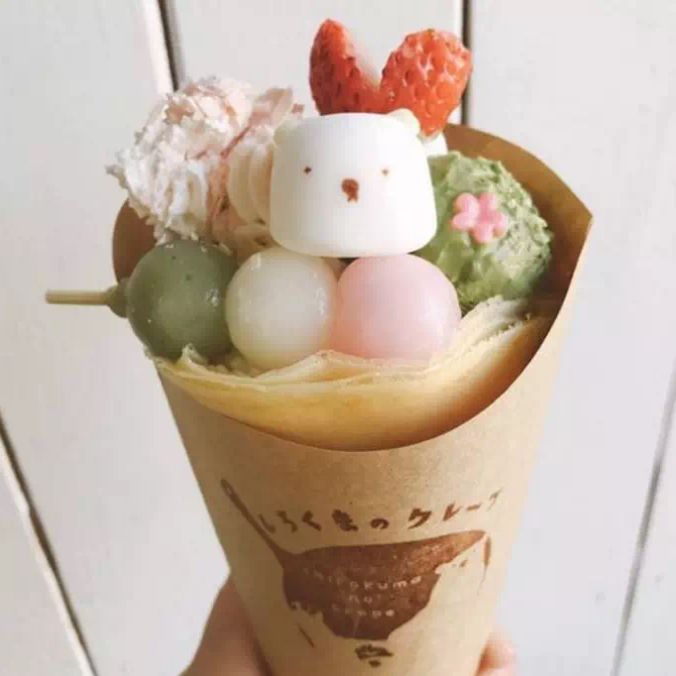 Shirokuma No Crepe: Uber Cute White Bear Crepe From Hokkaido