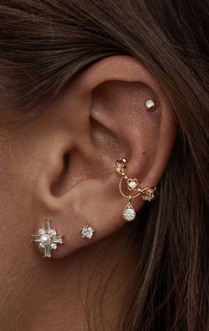Least To Most Painful Ear Piercings