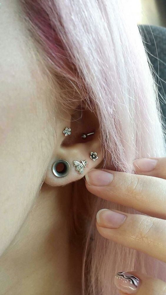 Least To Most Painful Ear Piercings