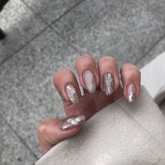 Stunning Nail Art Inspired By Mother Of Pearl Shells | GirlStyle Singapore