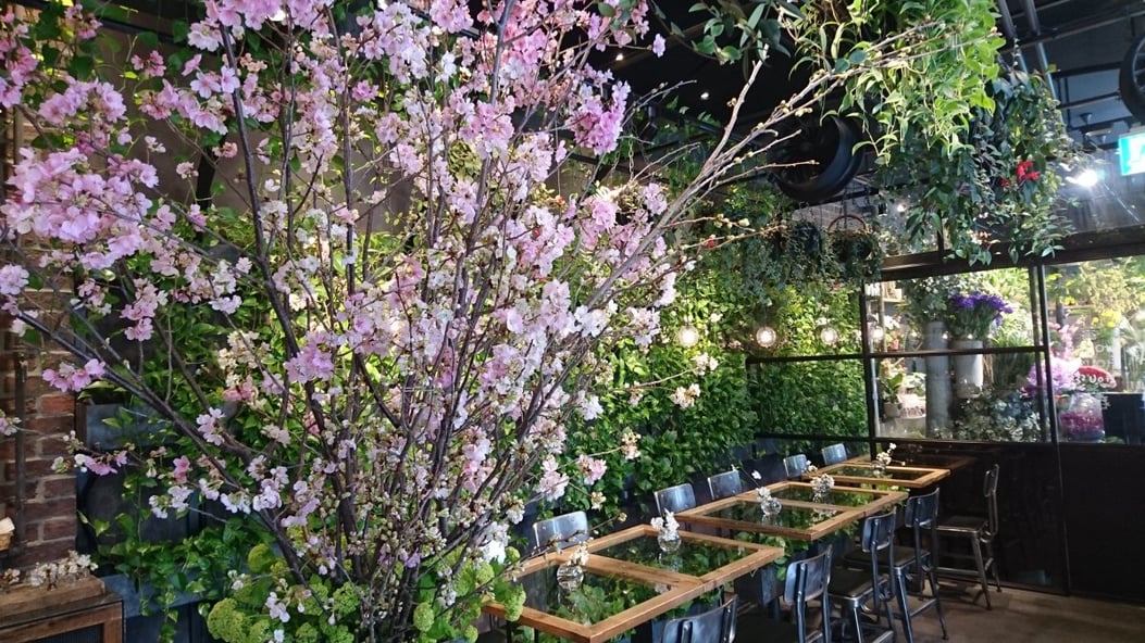 Take A Flower Shower At This Tea House In Tokyo, Japan