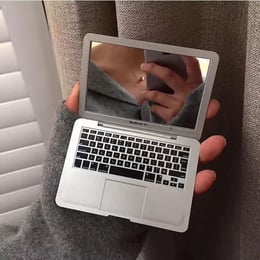Mini Mirror That Looks Like A MacBook Air