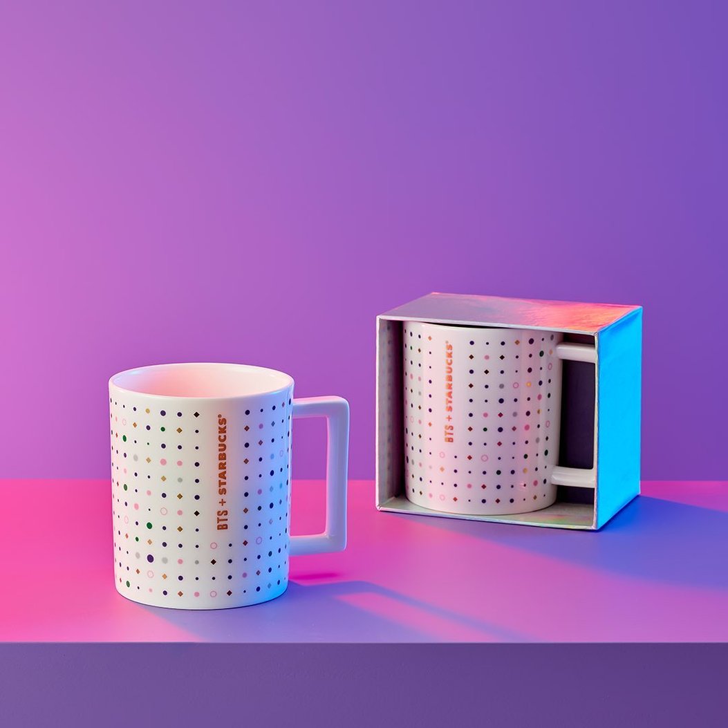BTS X Starbucks Korea Collab Features Limited Edition Menus & Merch