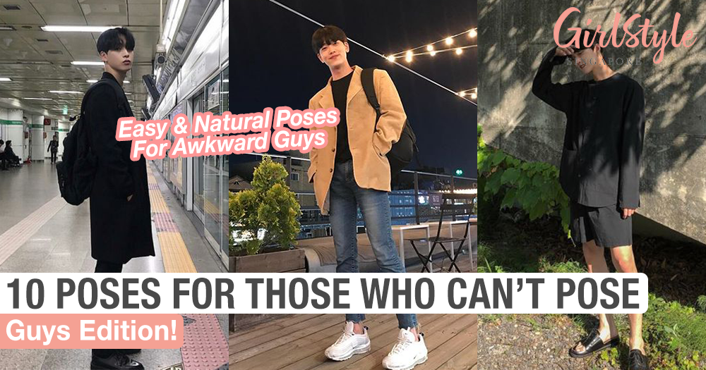 10 Easy & Natural Poses For Guys Who Are Awkward In Front Of The Camera