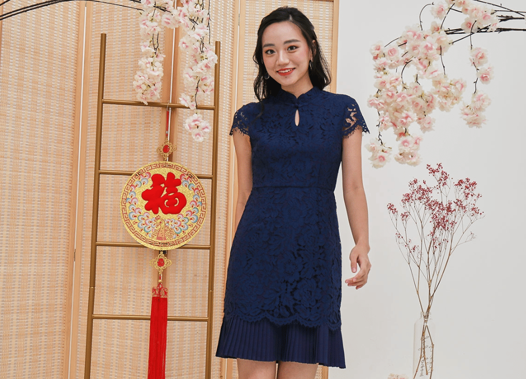 Dresses With Cheongsam Motifs But Modern Twists Perfect For CNY