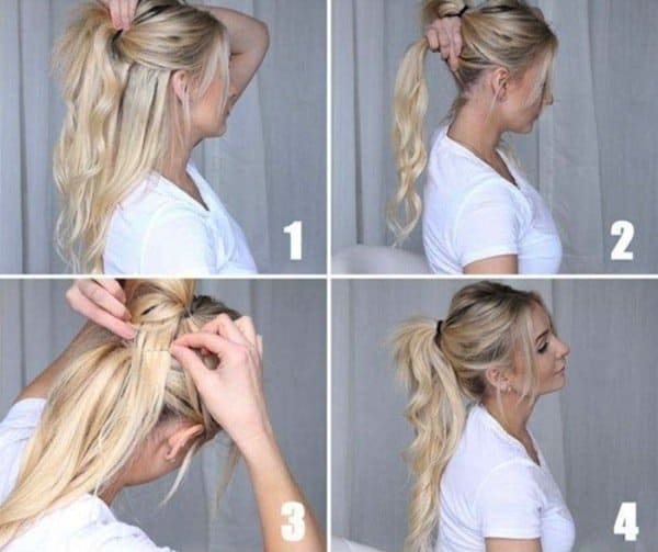 How To Get The Perfect Voluminous High Ponytail Easily