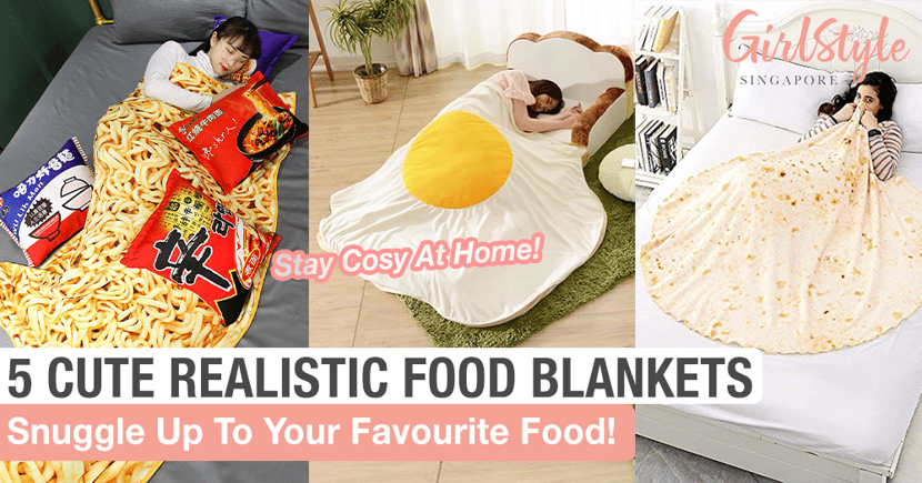 Cheap & Cute Blankets With Realistic Food Designs | GirlStyle Singapore