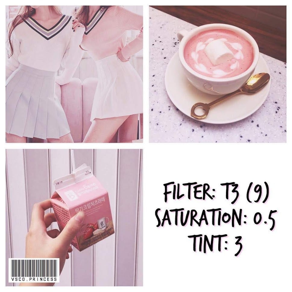 20 Free VSCO Filters Presets For Pink Instagram Feed
