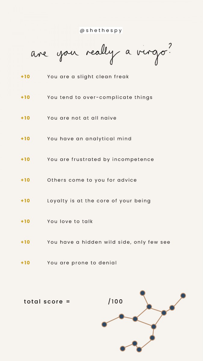 Zodiac sign percentage quiz 60 photos - Youhoroscope.com