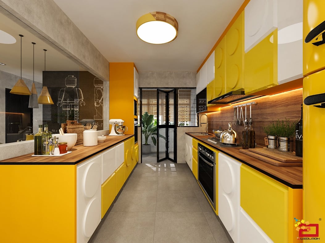 HDB Flat 5-Room Lego Inspired House In Singapore