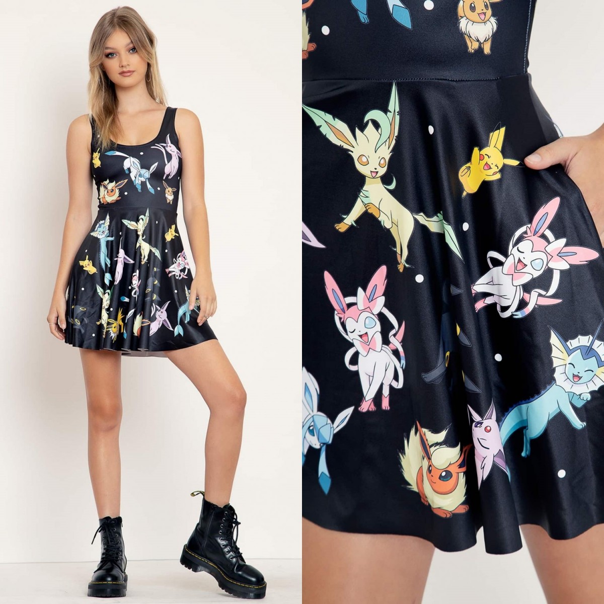 BlackMilk's New Pokemon Clothing Collection With Activewear & Dresses