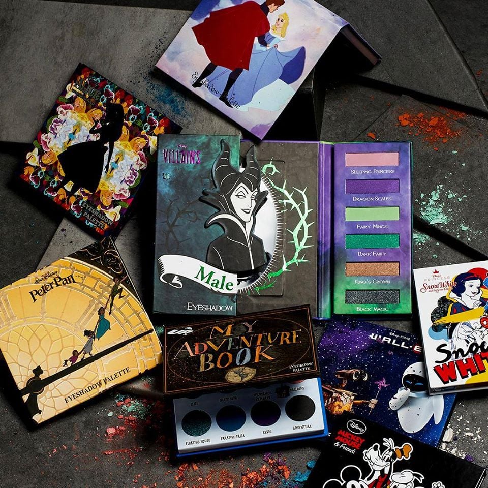 New Disney Princess Eyeshadow Palettes From Hot Topic