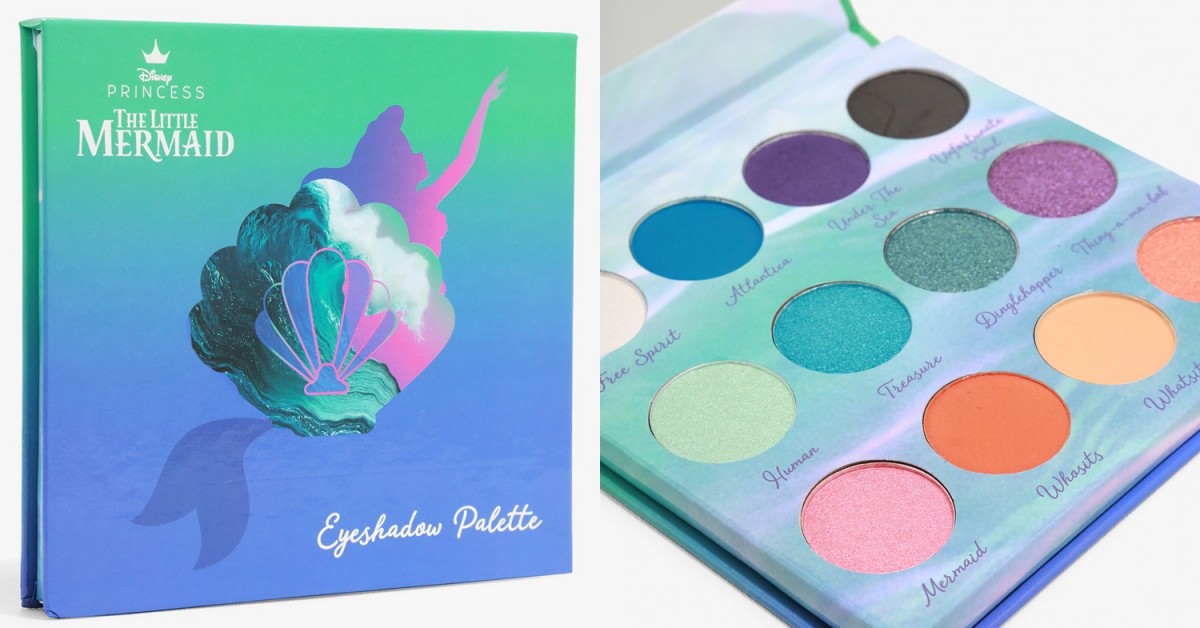 New Disney Princess Eyeshadow Palettes From Hot Topic