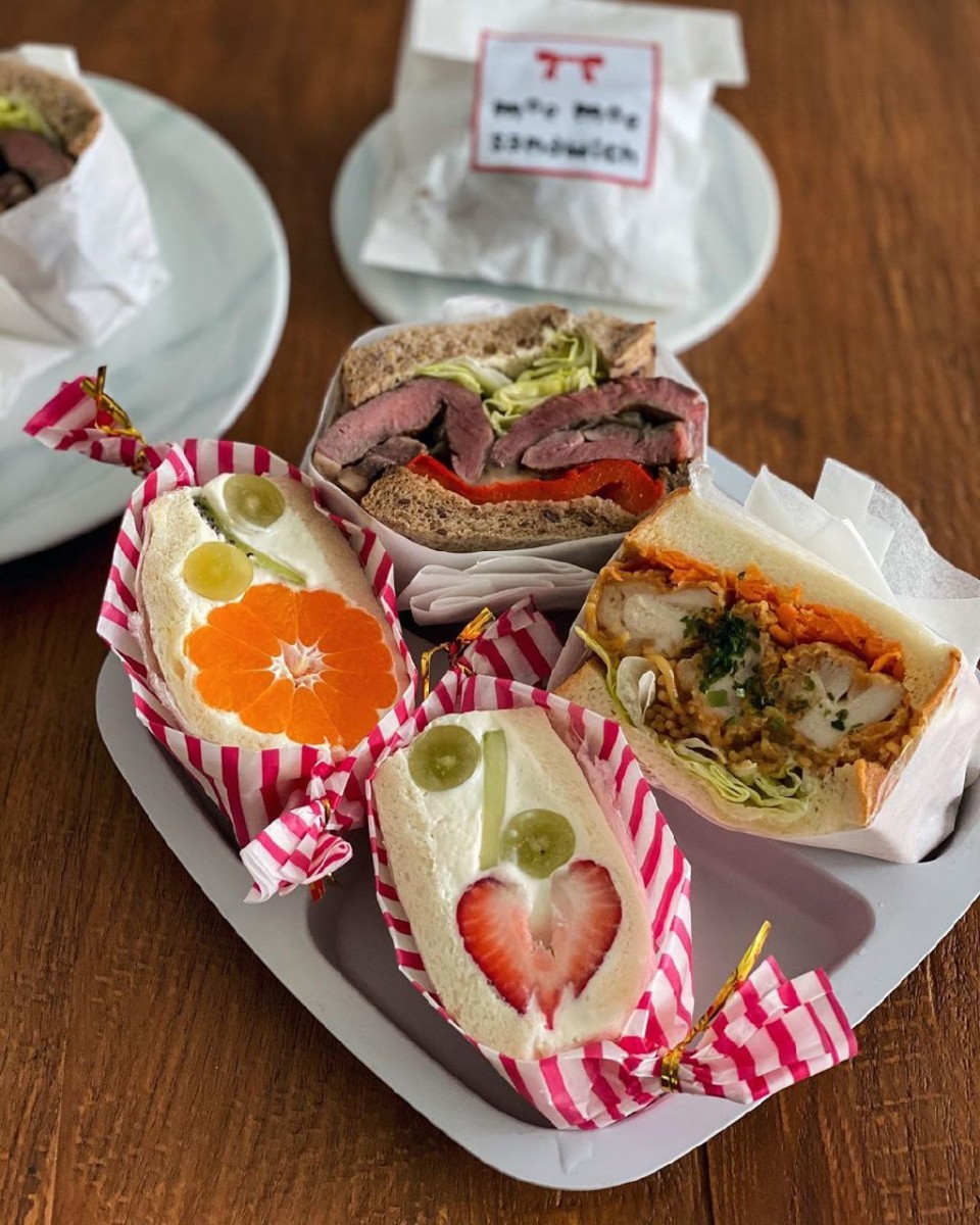 Moe Moe Sandwich: Fruit Sandos At Japanese Cafe In Singapore