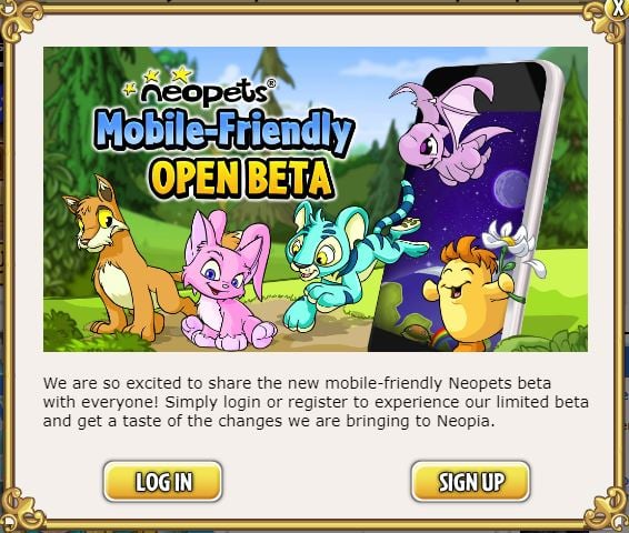 Neopets Has A New Mobile-Friendly Site For Smartphones
