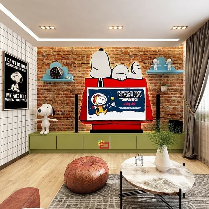 Snoopy-Themed HDB In Singapore - A Peanuts Fan's Dream Home