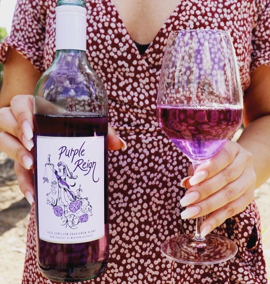 Purple Reign Wine Has Organic & Plant-Based Antioxidants
